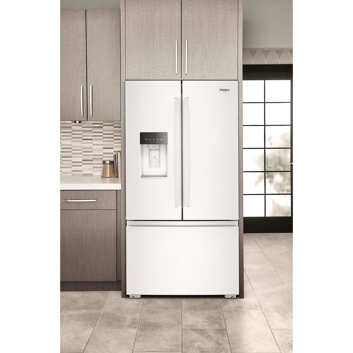 Whirlpool 36-inch Wide True Counter Depth 3-Door French Door Refrigera ...